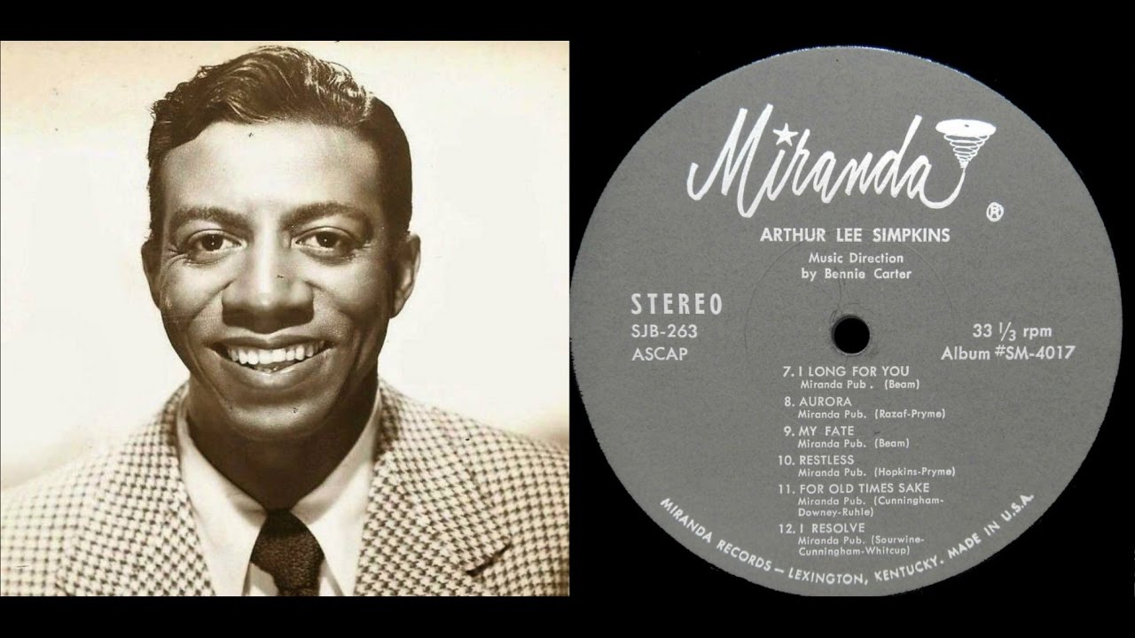 Arthur Lee Simpkins - I Resolve - YouTube