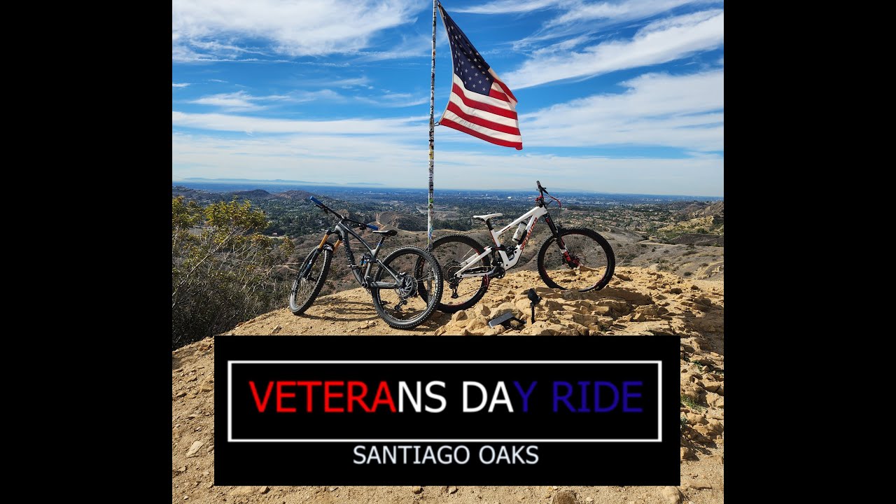 Veterans Day Ride | Santiago Oaks - with So. Cal Shredder - YouTube