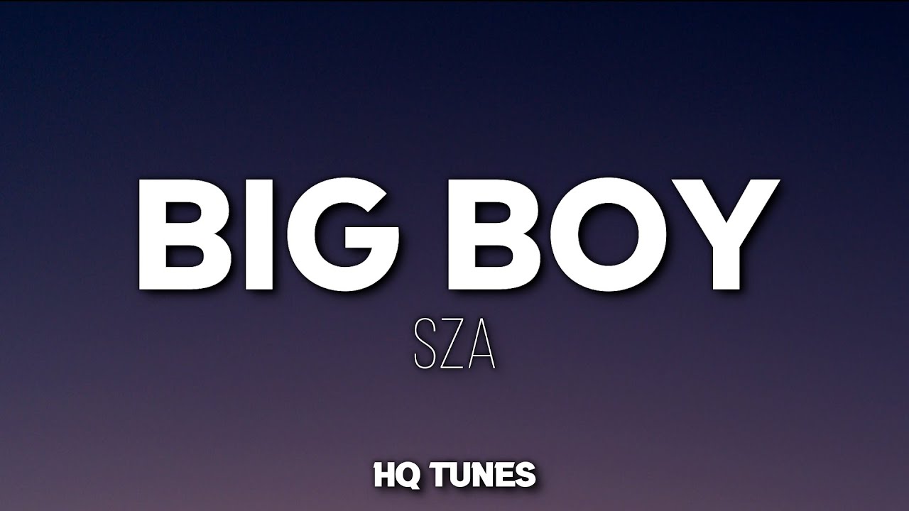 SZA - Big Boys (Audio/Lyrics) 🎵 | it's cuffing season (SNL Version ...