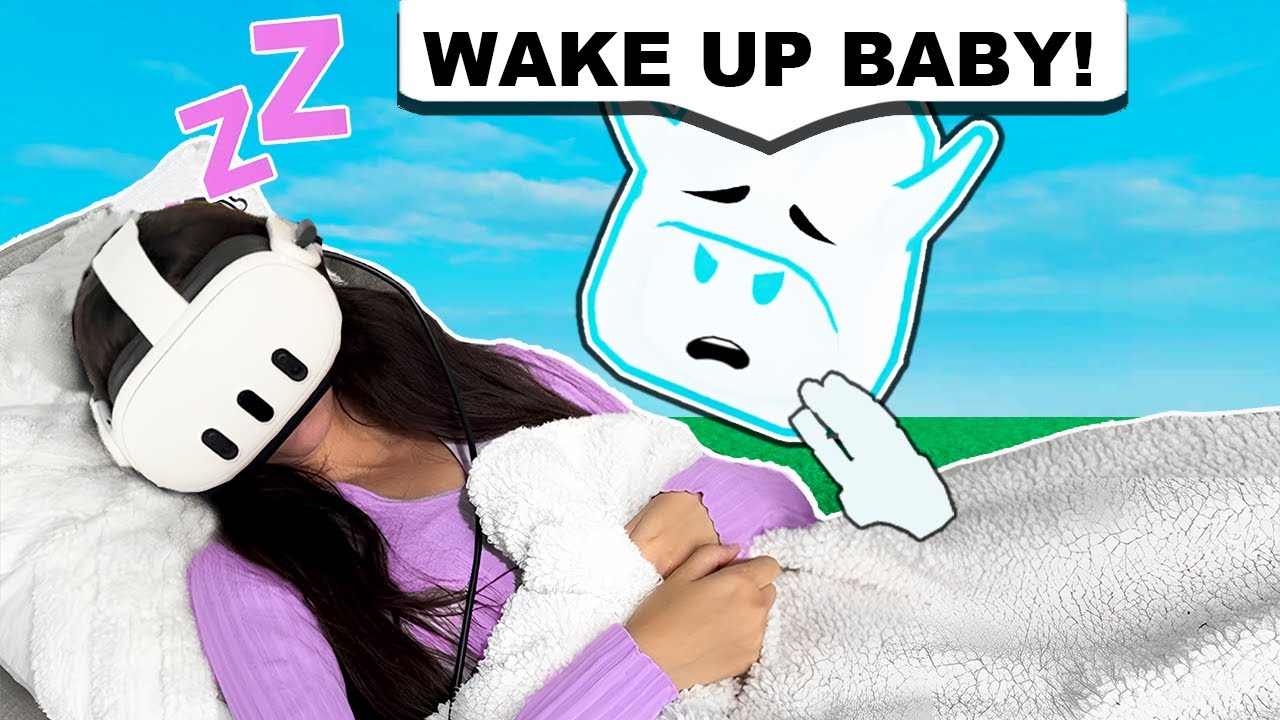 Falling ASLEEP On BOYFRIEND In Roblox VR Hands.. **PRANK** - YouTube