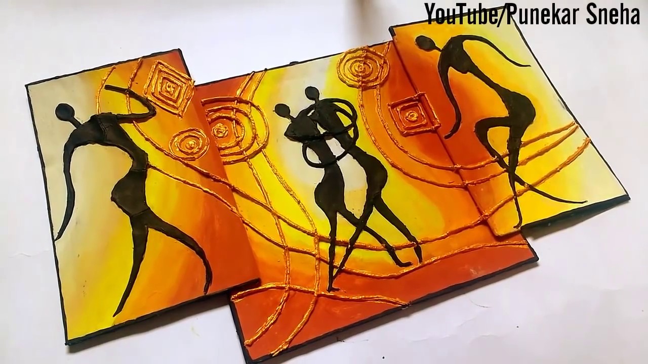 Unique frame | Ceramic powder Frame | Home Decor Idea | By Punekar ...