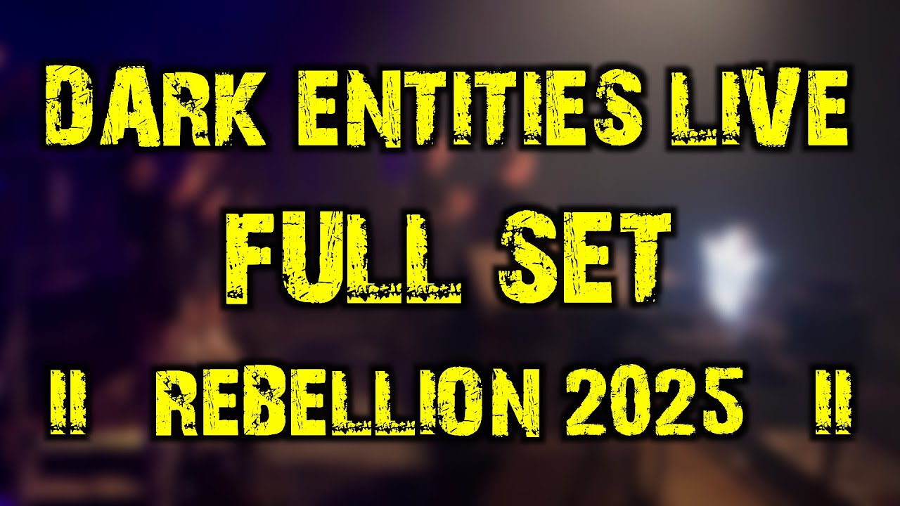 Dark Entities LIVE (full set) @ REBELLiON 2025 - YouTube