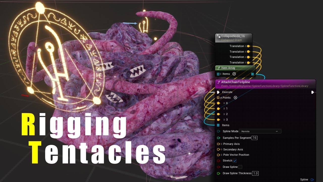 Unreal Engine 5 3 how to rig tentacles - YouTube