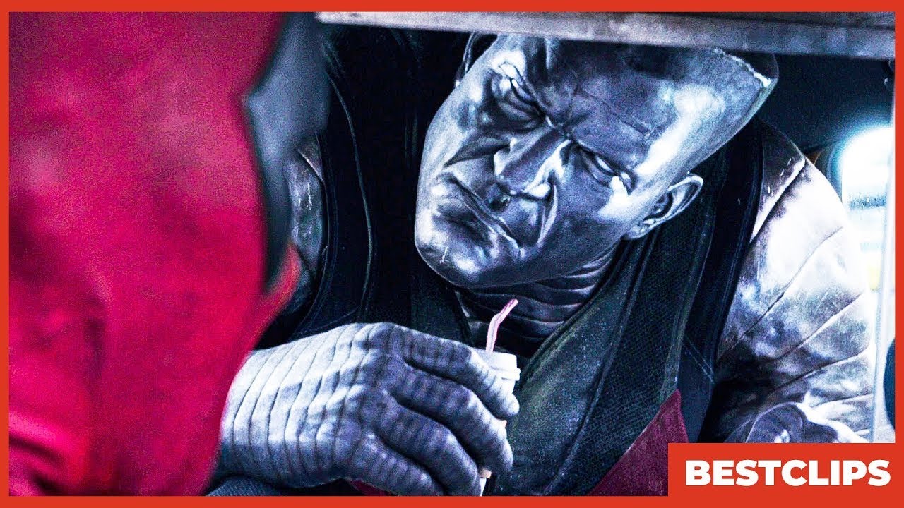 Deadpool And Colossus Taxi Scene | Deadpool (2016) Movie CLIP 4K - YouTube