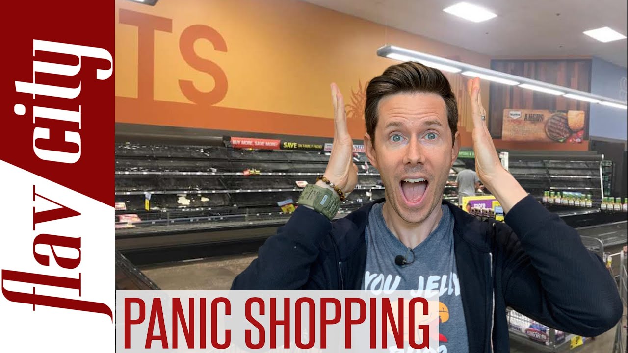Panic Grocery Shopping At Walmart & Trader Joe's - Is Anything Left ...