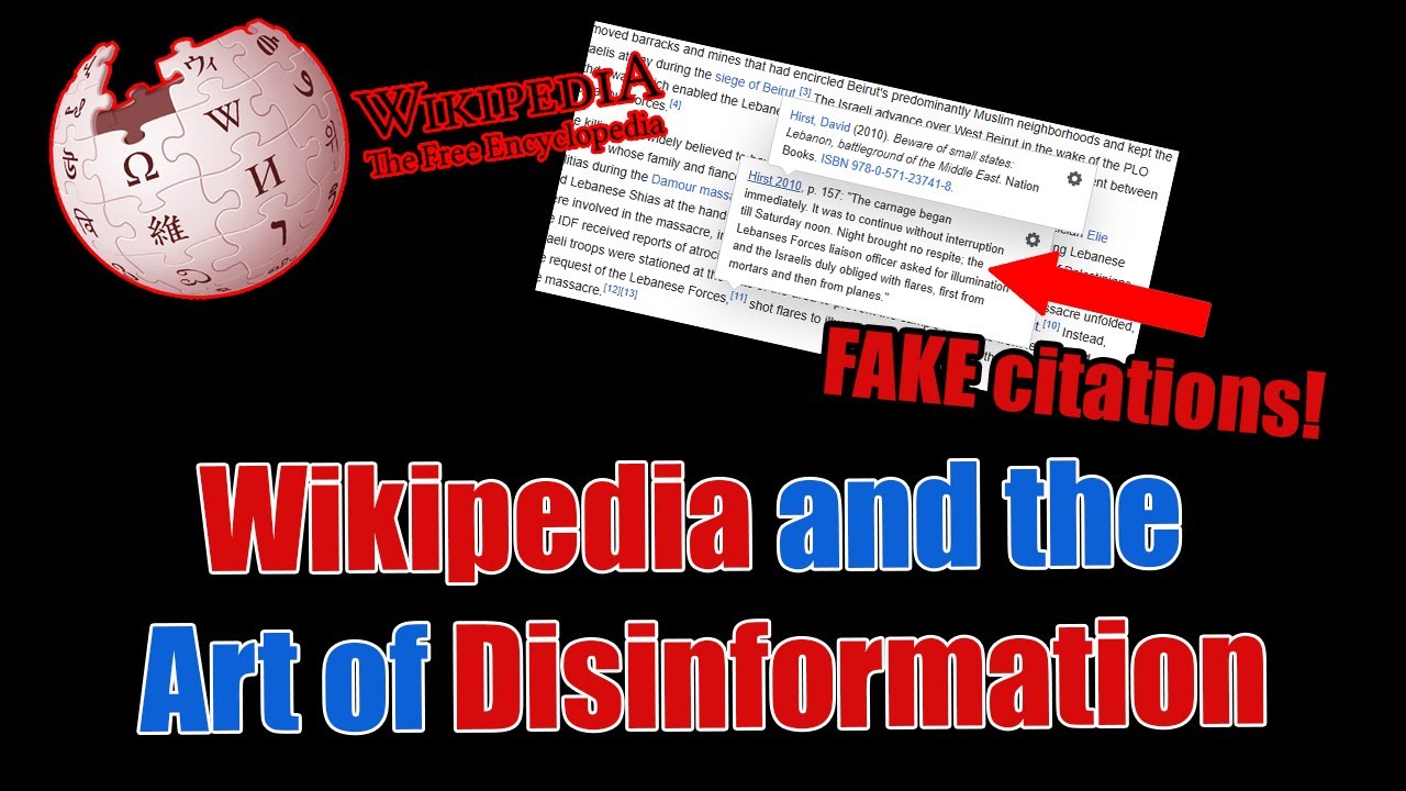 Wikipedia and the Art of Disinformation - YouTube