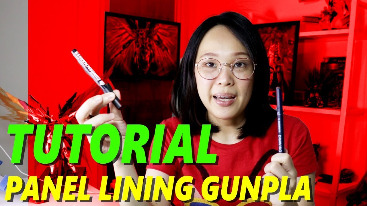 Tutorial Panel Lining Gunpla / Model Kit - YouTube
