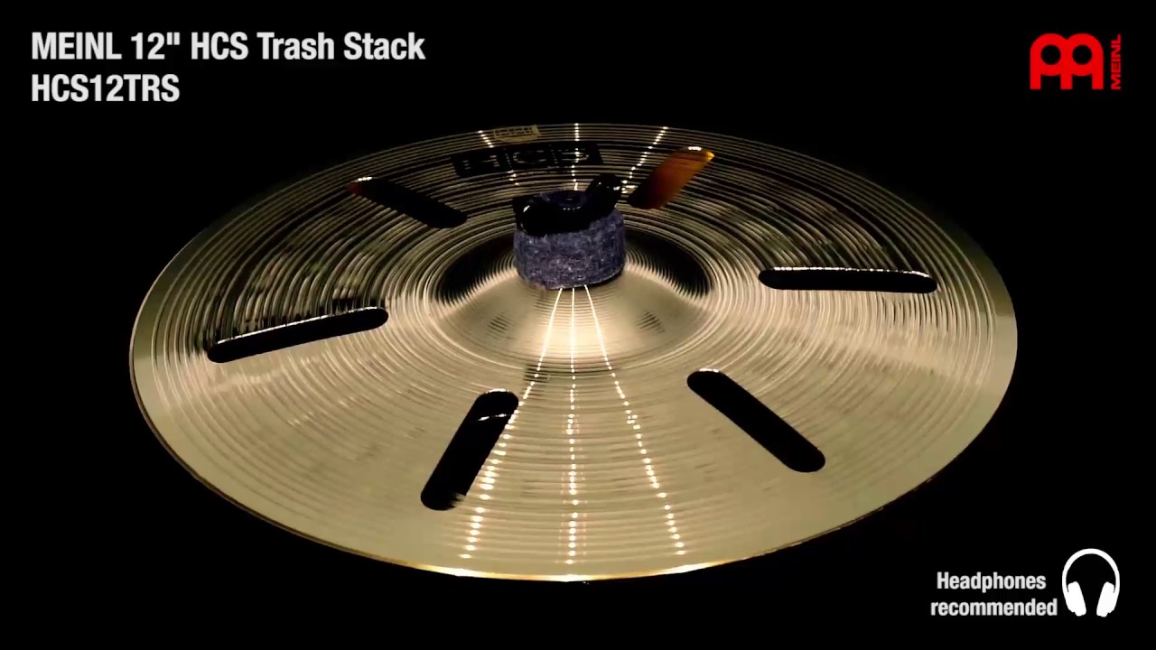 MEINL 12" - HCS - TRASH STACK - HCS12TRS - YouTube