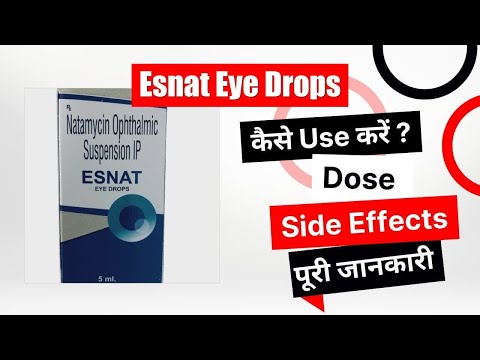 Esnat Eye Drops Uses in Hindi | Side Effects | Dose