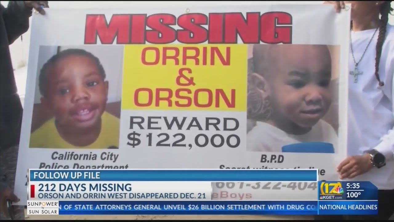 California City boys Orson and Orrin West remain missing 7 months later ...