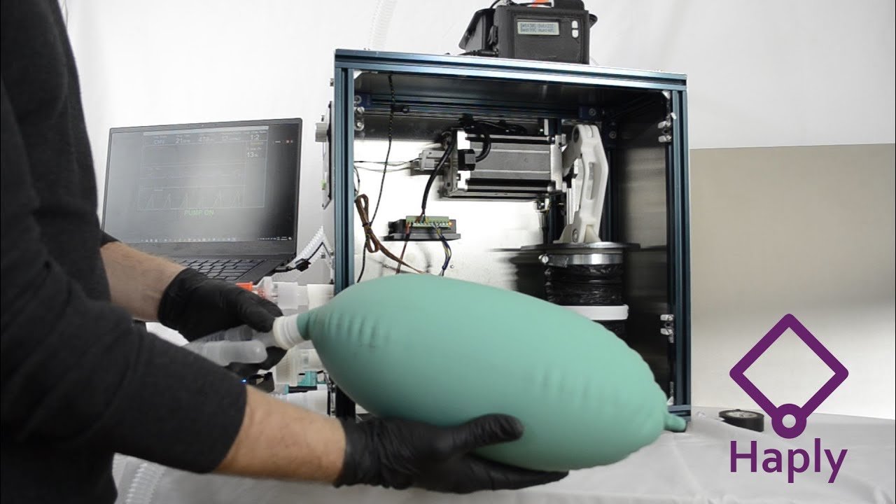 COVID-19: NEW Ventilator from Haply Robotics (Code-Life Challenge ...
