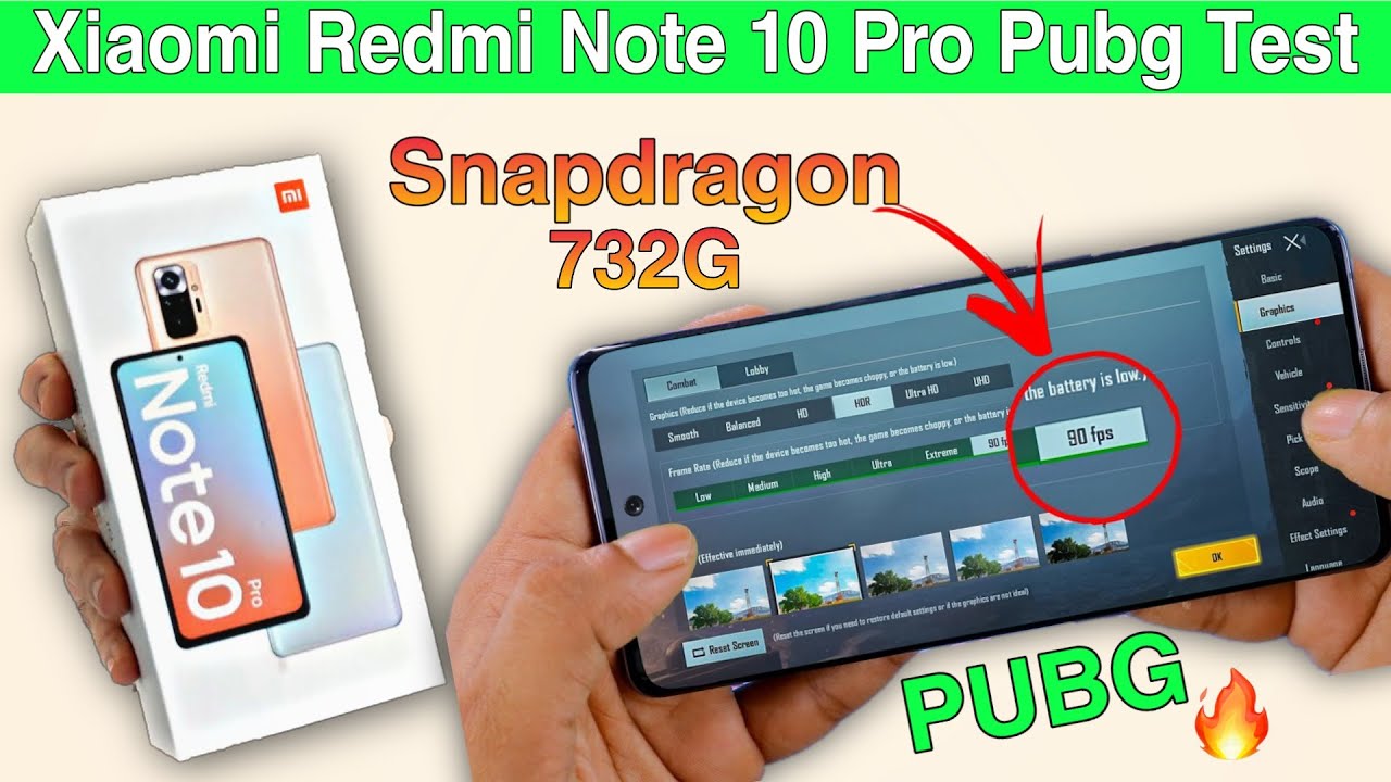 Redmi Note 10 Pro Pubg Test. Redmi Note 10 Pro Pubg Graphics.💪💪💪 - YouTube
