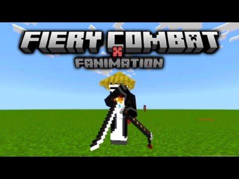 FIERY COMBAT ADDON DE ANIMAÇÃO E COMBATE DENTRO DO MINECRAFT MCPE - YouTube