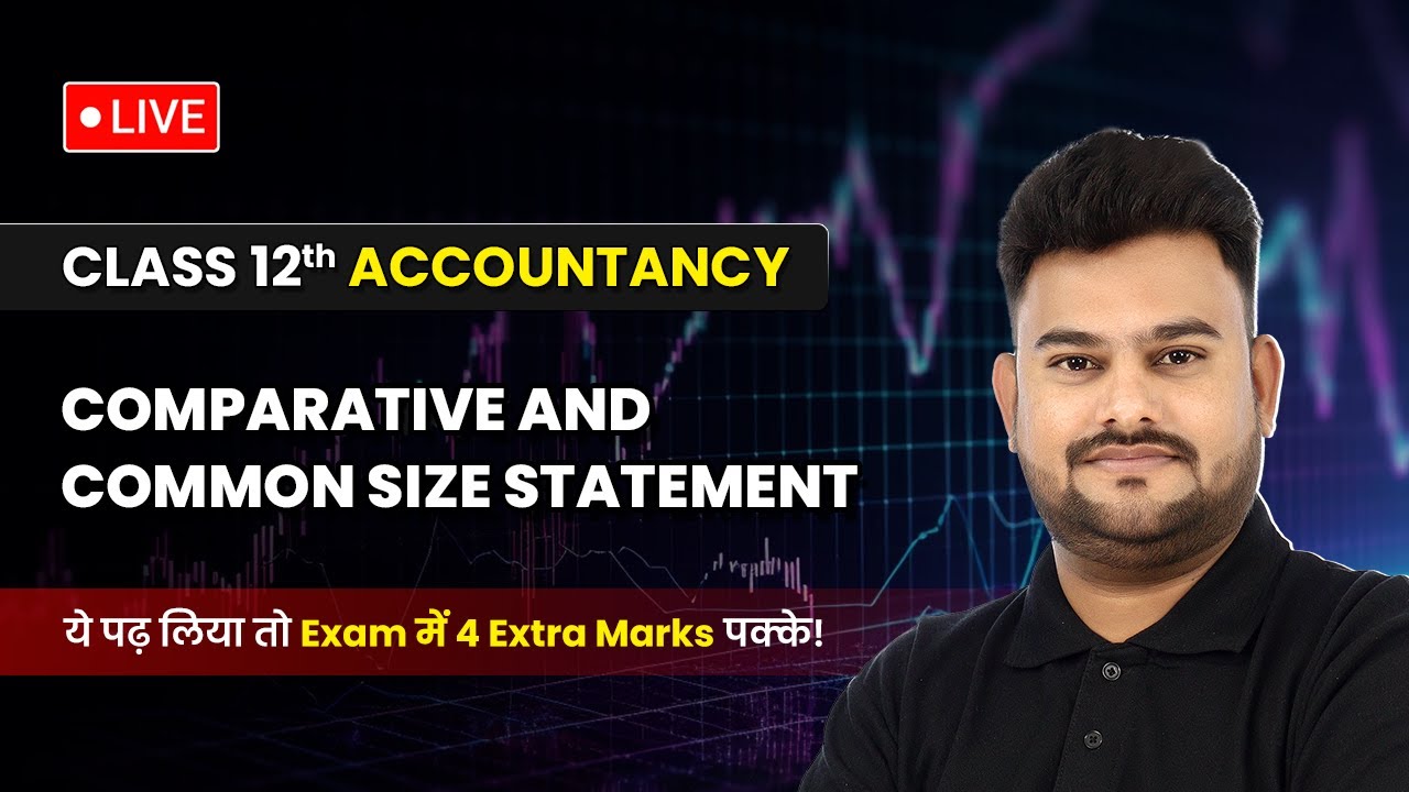 Comparative & Common Size Statement | Class 12 Accountancy | Board Exam ...
