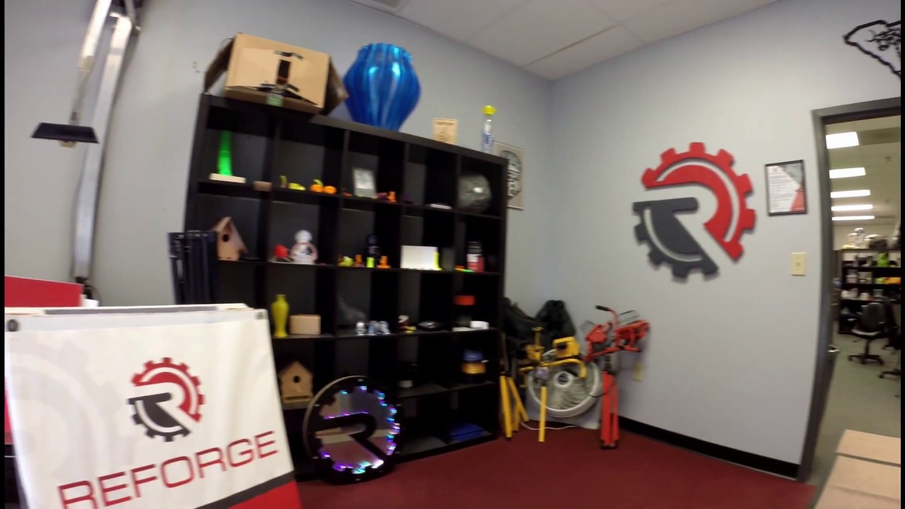 Reforge Charleston Makerspace Walkthrough - YouTube