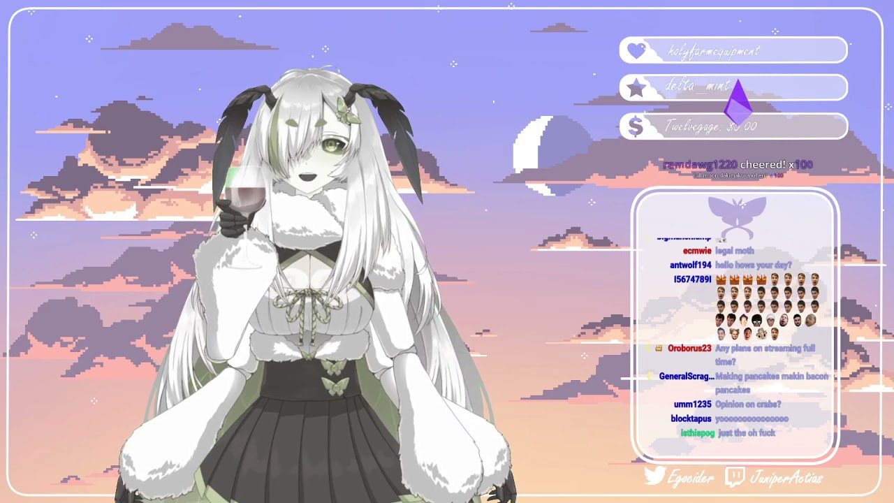 Suggestive full moon dakimakura is coming [Juniper Actias][Vtuber ...