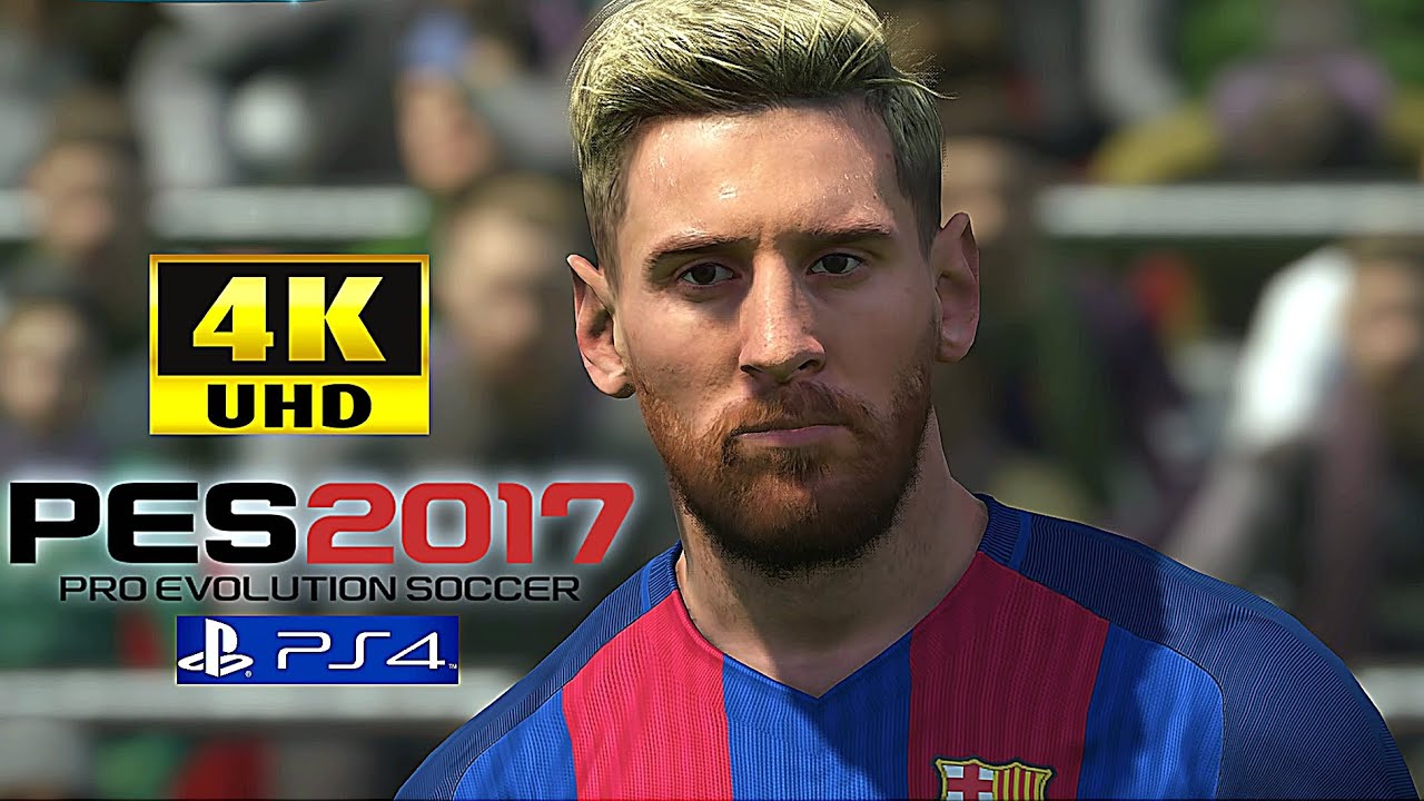 PES 2017 PS4 4k - YouTube