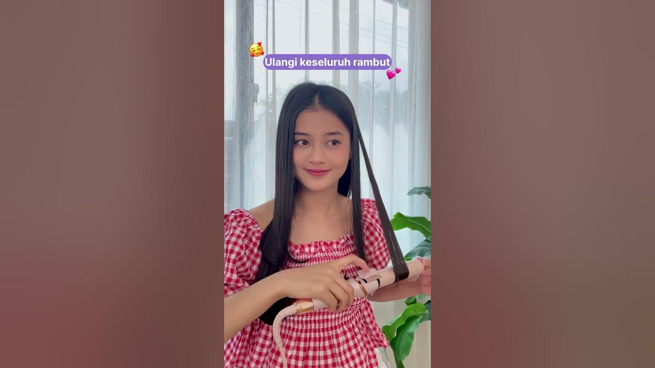 Ternyata gini caranya untuk dapetin curly di rambut layer biar lebih keliatan 👀 - YouTube