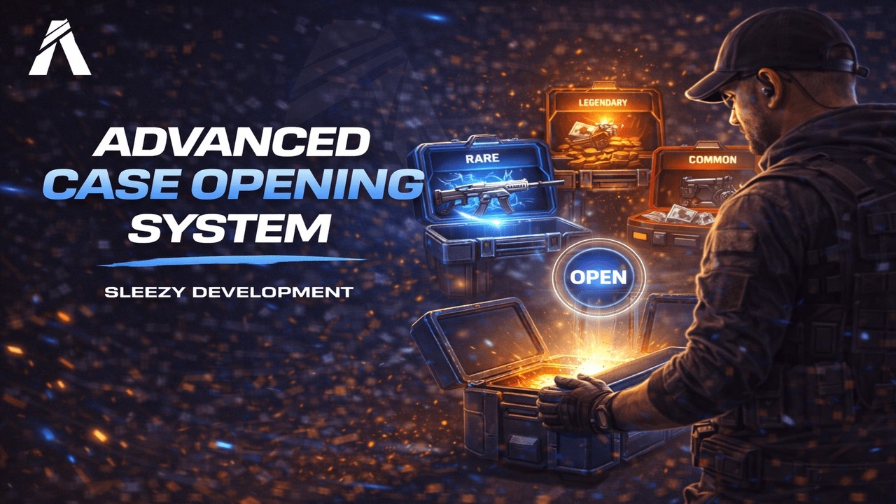 Best FiveM Case Opening Script | Advanced Crate System | ox_inventory ...