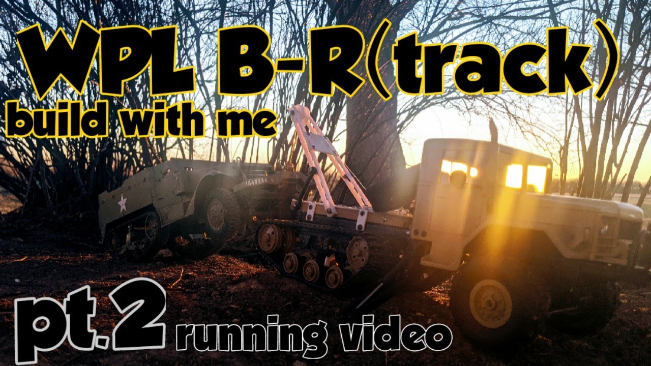 WPL B-Rtrack (recovery half- track build pt.2) testing time! #wplrc # ...