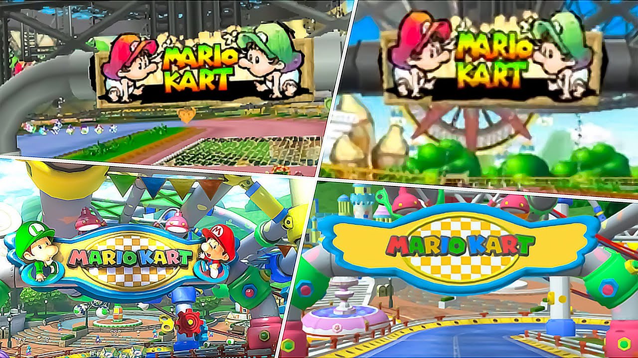 BABY PARK EVOLUTION - Mario Kart (2003 - 2019) - YouTube