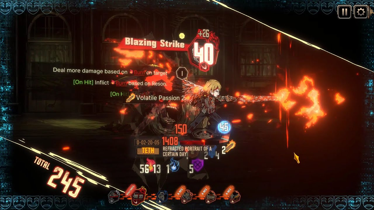 Refraction Railway 4 With Burn Team Under 100 Turns [Limbus Company] - YouTube