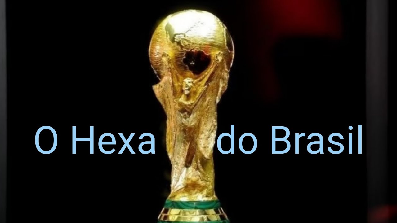 Brasil vira Hexa. ganha a copa do mundo e o troféu e nosso!!! - YouTube