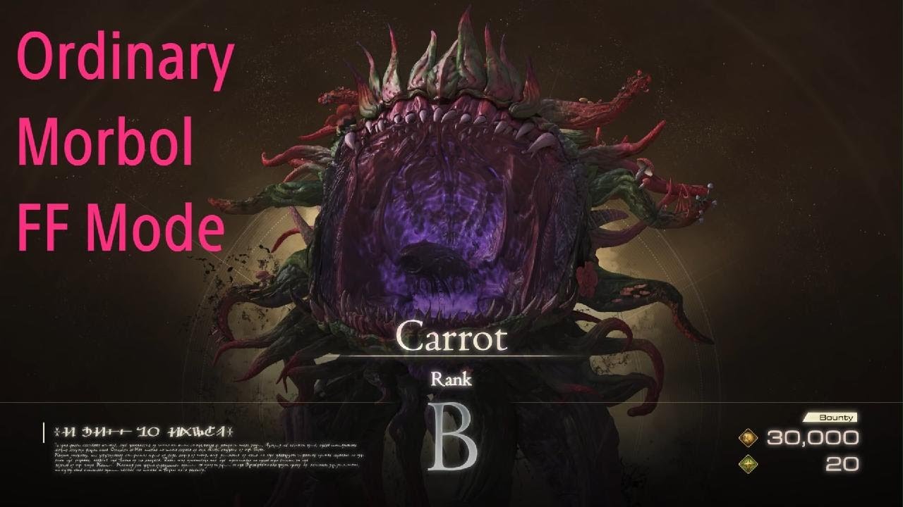 Final Fantasy XVI Carrot Boss Fight FF Mode - YouTube