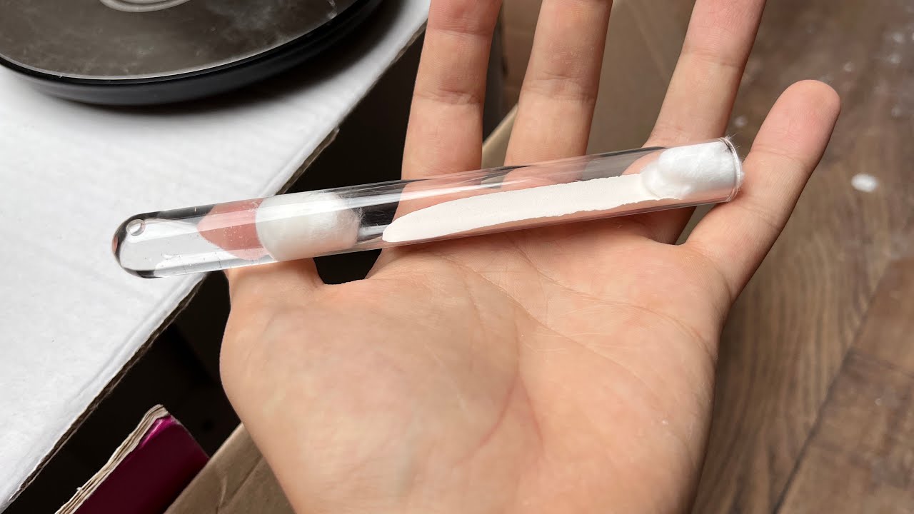 How to make a plaster test tube insert for antkeeping? - YouTube