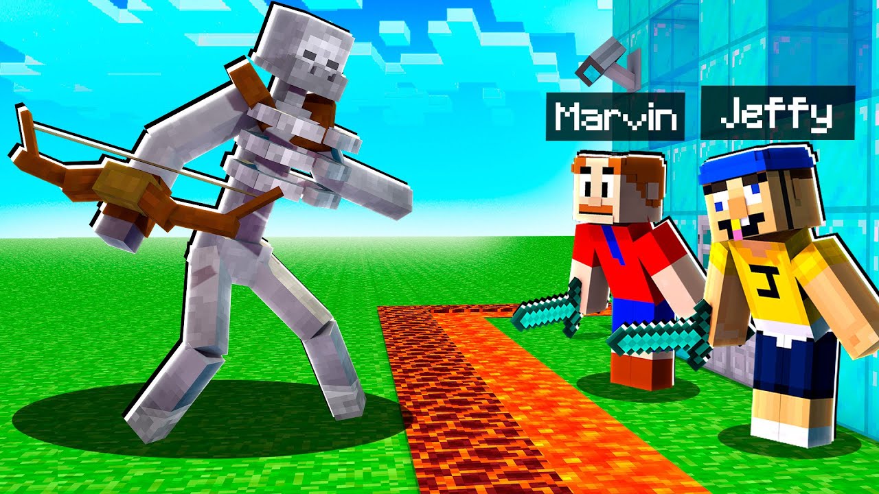 Mutant Skeleton VS The Most Secure Minecraft House! - YouTube