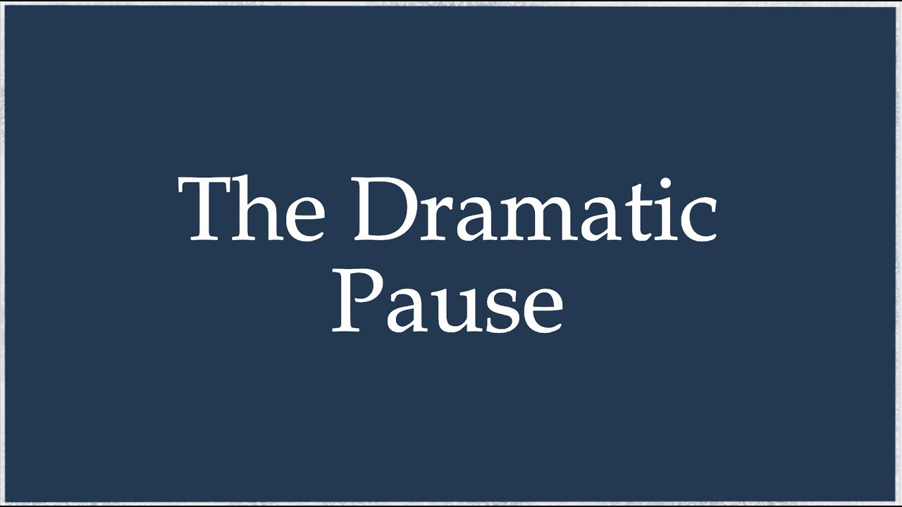 Hear It Podcast 3 The Dramatic Pause - YouTube