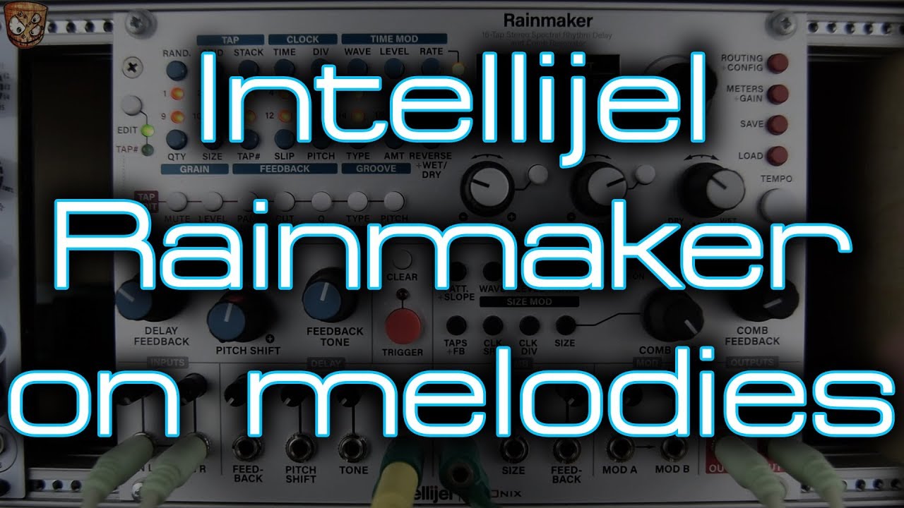 Intellijel - Rainmaker on melodies *Richard Devine Presets* - YouTube