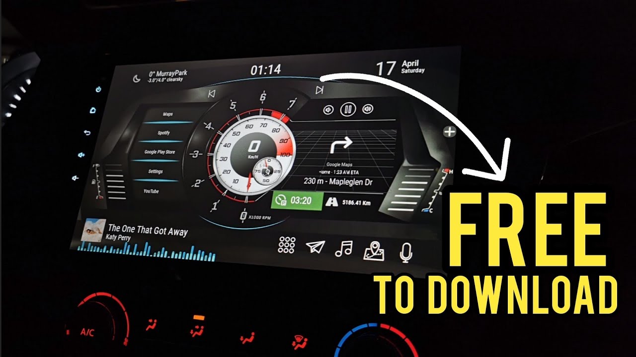 Carwebguru Custom Theme for FREE | Sporty Dashboard Themes - YouTube