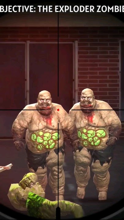 "The Exploder Zombies" Sniper Headshot Shooting #gaming #shorts #short ...