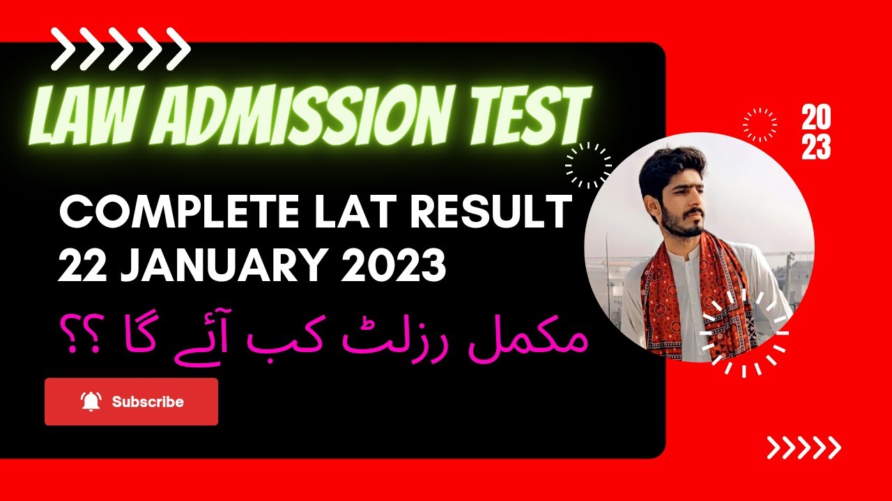 complete lat result 22 january 2023 | 22 Jan 2023 lat test Ka result kB ...