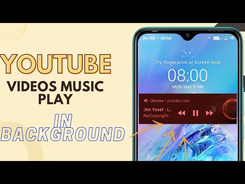 How to play YouTube video audio on home screen । YouTube setting ...