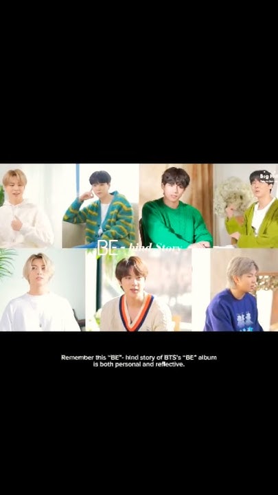“BE”-hind Story of BTS’s BE album💜#bts #btsshorts #rm #jin #suga #jhope #jimin #taehyung # ...