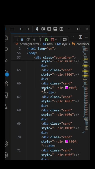 Flashlight using html css animation #trendingshorts #viralshort - YouTube