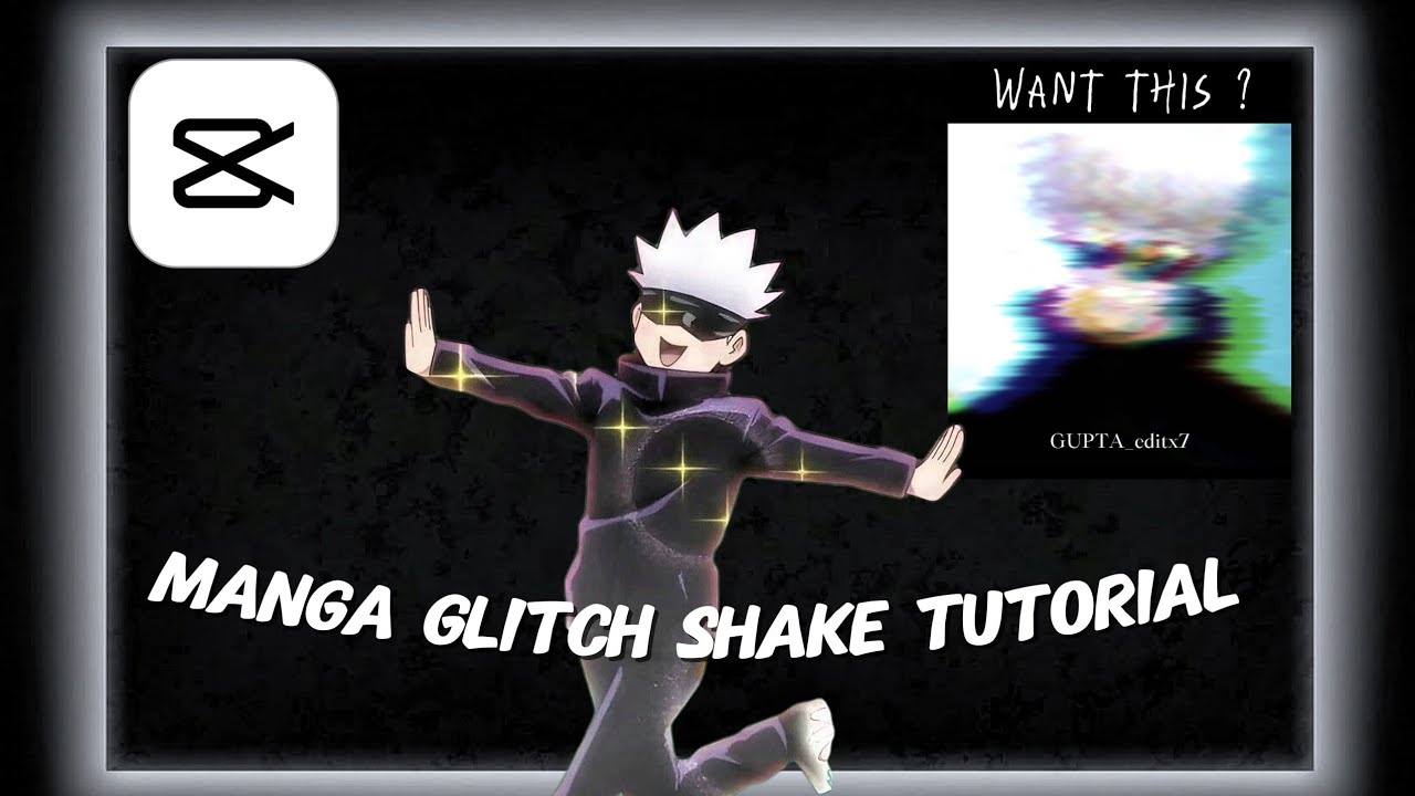 Manga Glitch Shake Tutorial | Part 1 | ( Capcut tutorial ) - YouTube