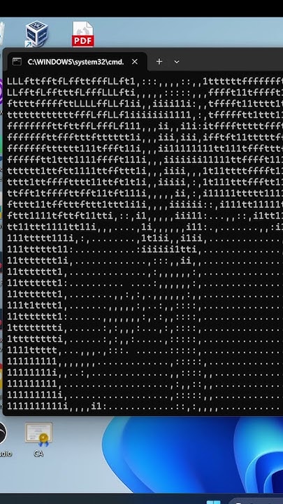 Curl ascii.live /rick#shorts #windows - YouTube
