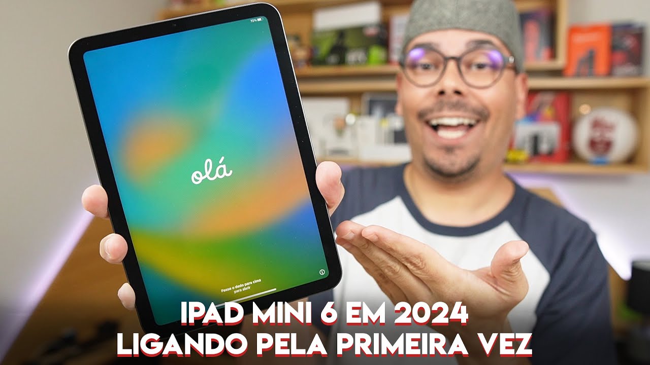 LIGANDO PELA PRIMEIRA VEZ IPAD MINI 6: PRIMEIRAS IMPRESSÕES DO MENOR ...