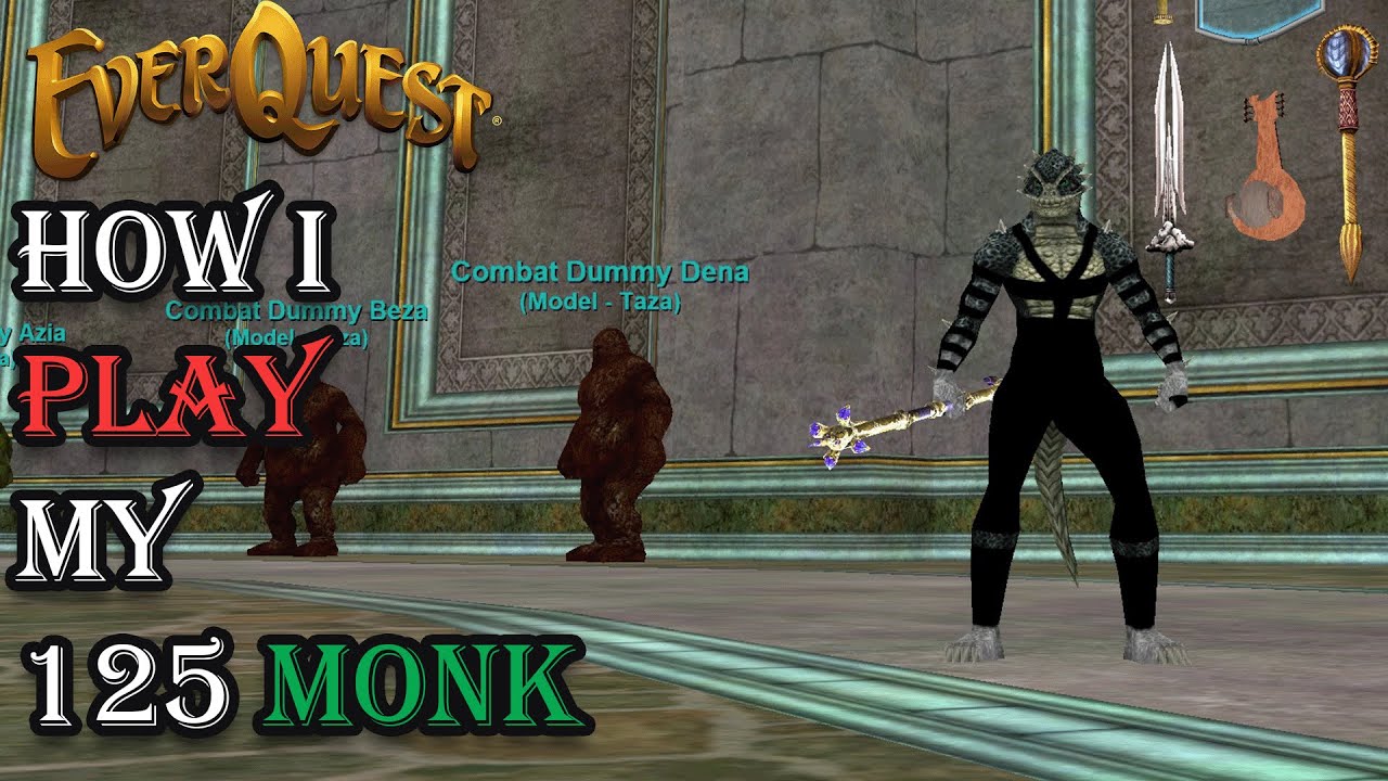 How I Play My Level 125 Monk - Everquest Guide - YouTube