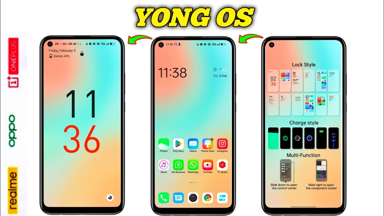 Yong OS Theme for Realme & Oppo Device| Android 12 Theme for Realme UI 1&2 |Pixel 6 Theme Realme ...