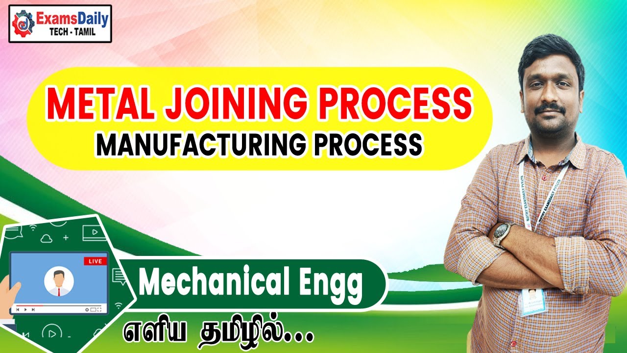 Metal Joining Process | Manufacturing Process Topics | Mechanical Engineering Topic Online ...