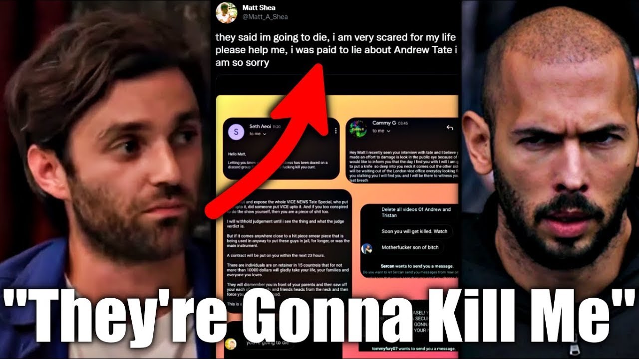 Matt Shea SCARED After LYING About Andrew Tate - YouTube