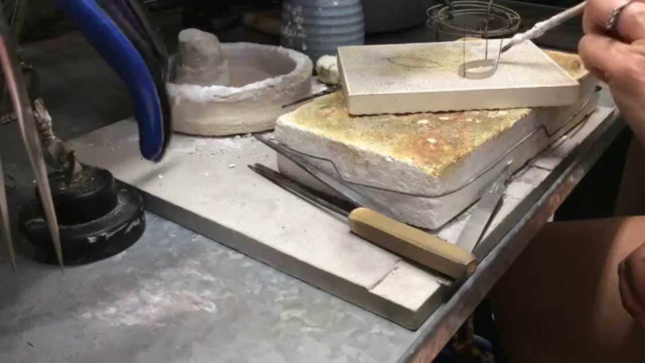 The Silver Forge ~ Silversmithing - soldering a sterling silver ...