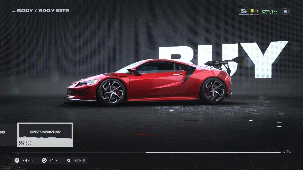 Acura NSX track car build need for speed unbound online - YouTube