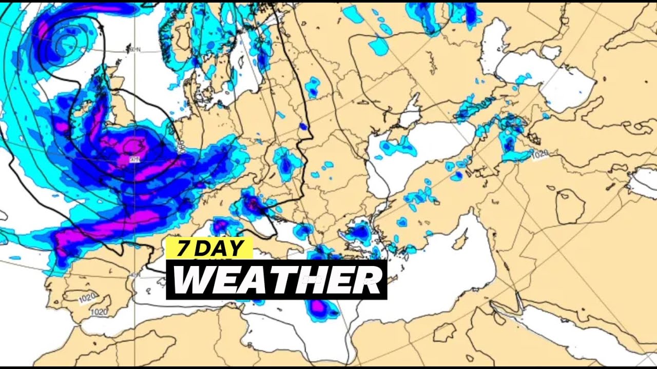 European Weather | ECMWF Model Precipitation November 28, 2025 l Rain ...