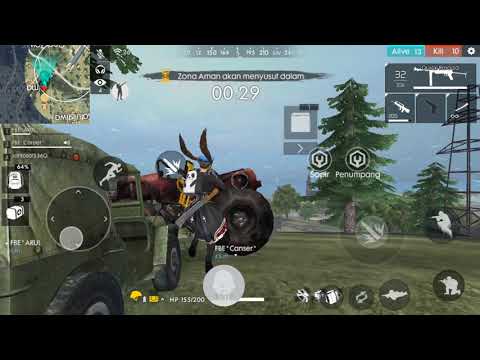 Tante main ff  cheater auto tukang urut