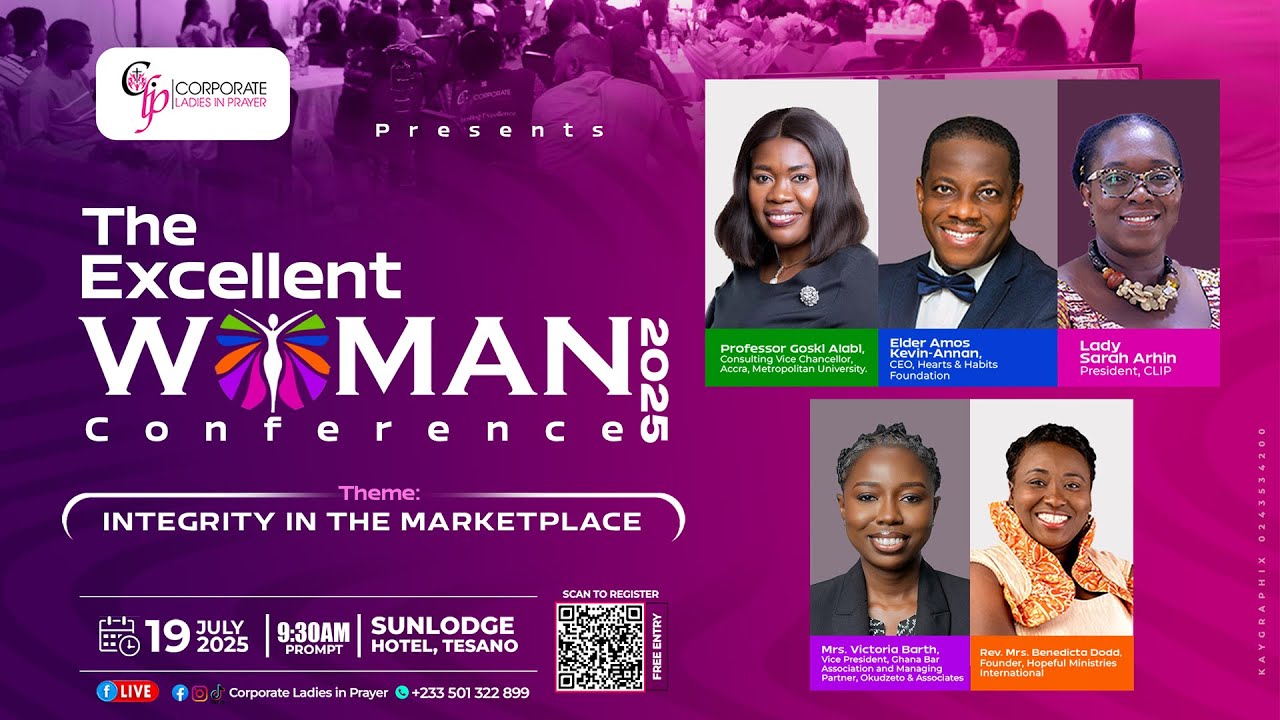 The Excellent Woman Conference 2025 - Corporate Ladies In Prayer - CLIP ...